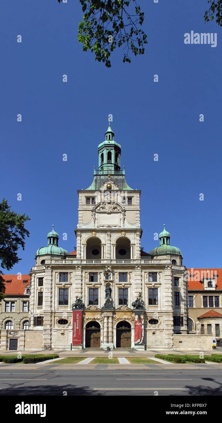 The bavarian national museum, Munich, Bavaria, Germany Stock Photo - Alamy