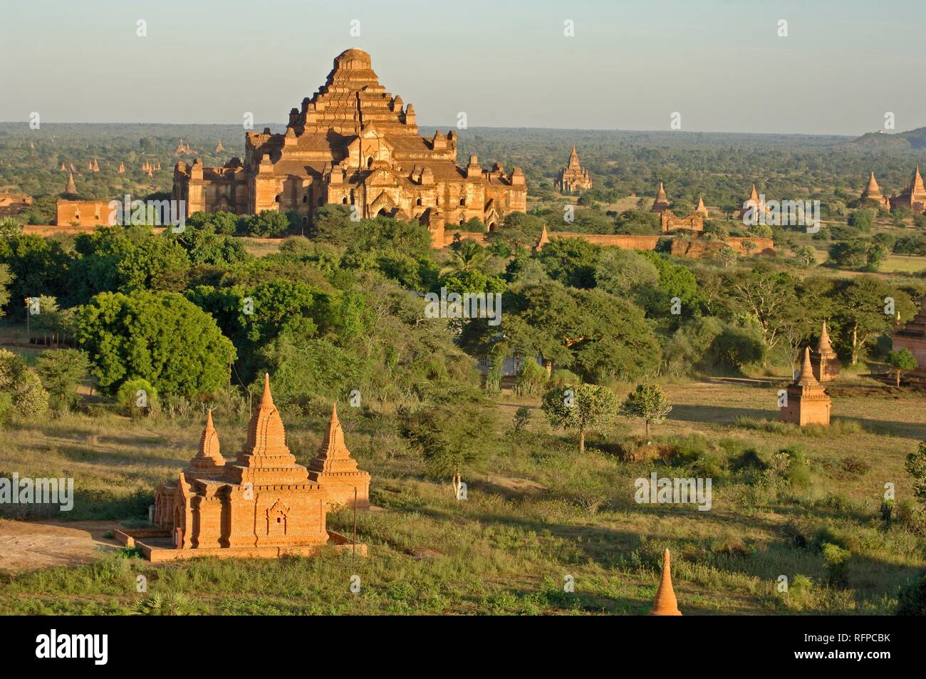 The archaeological site of Pagan, Bagan, Myanmar, Burma Stock Photo - Alamy