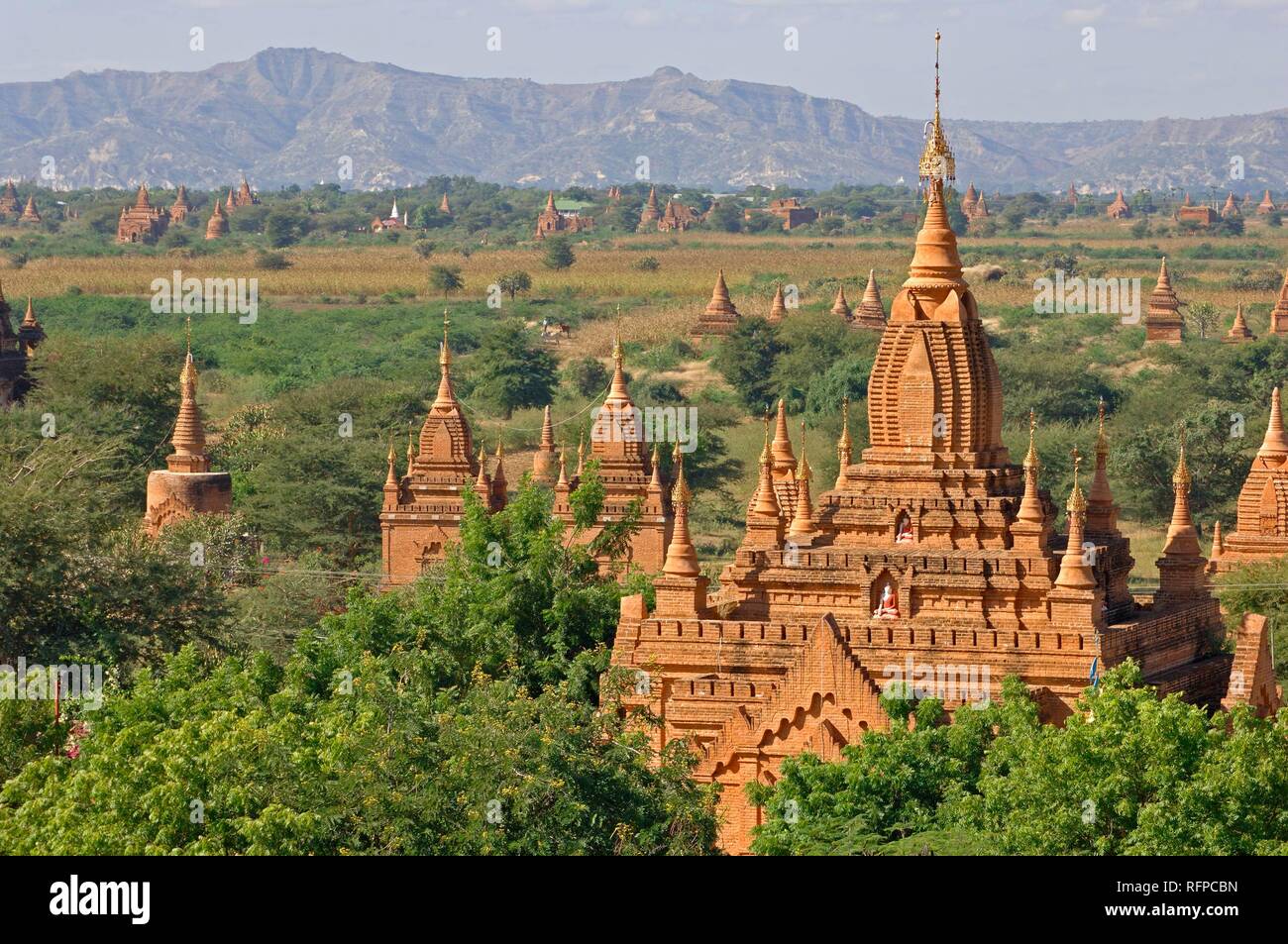 The archaeological site of Pagan, Bagan, Myanmar, Burma Stock Photo - Alamy
