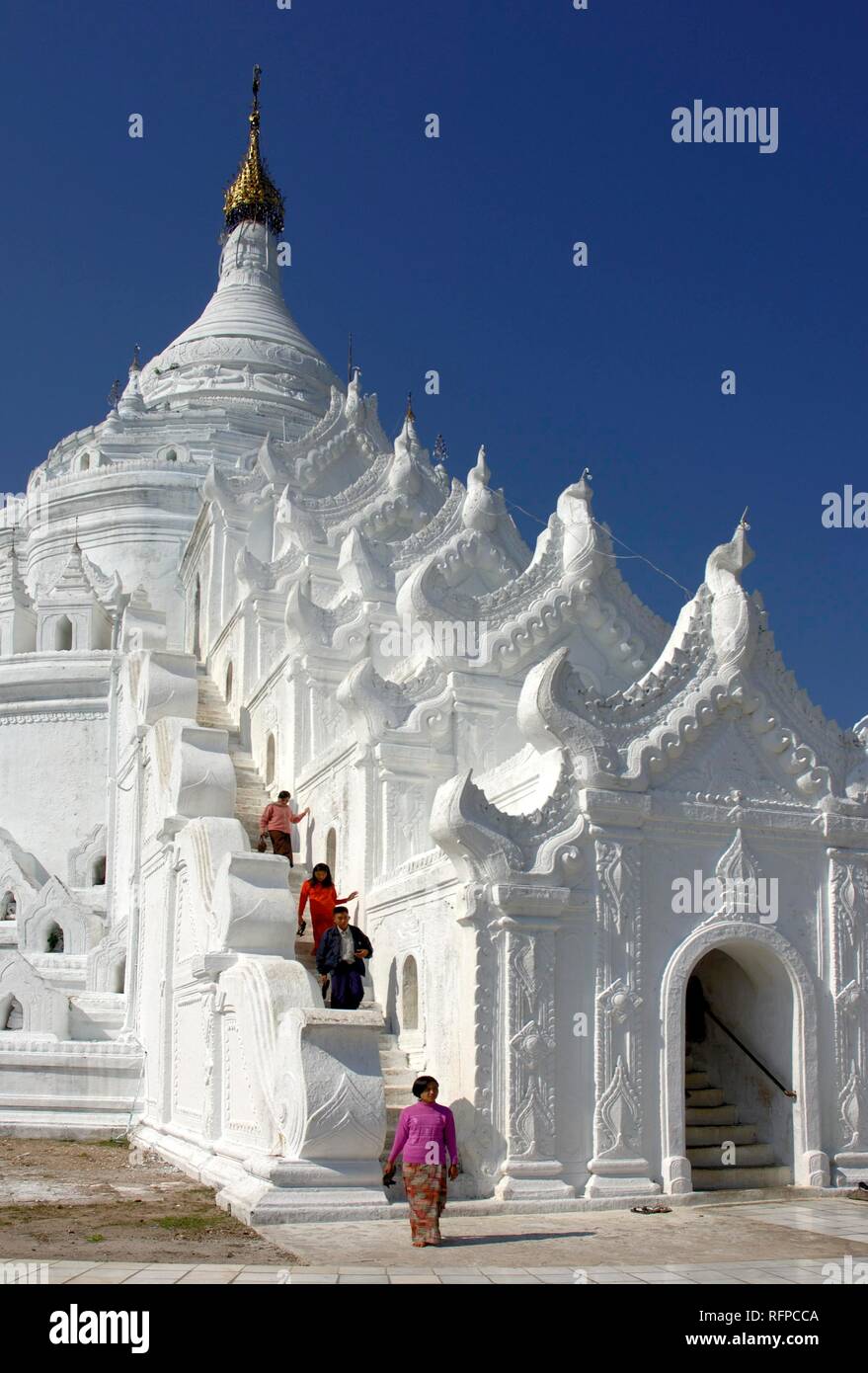 Hsin-byu-me Pagoda, Mingun, Myanmar, Burma Stock Photo - Alamy