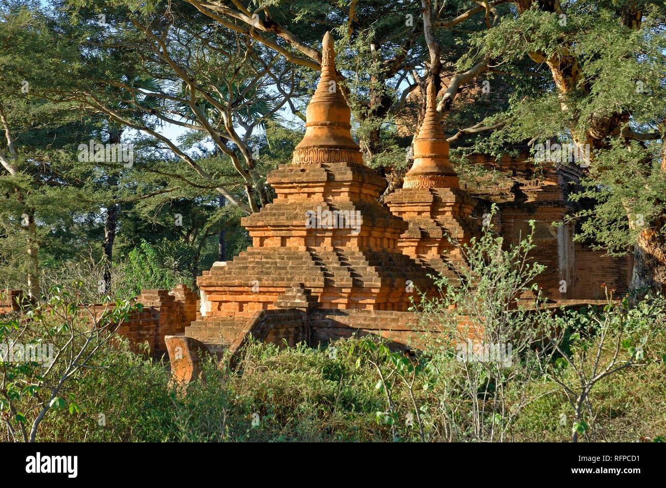 The archaeological site of Pagan, Bagan, Myanmar, Burma Stock Photo - Alamy