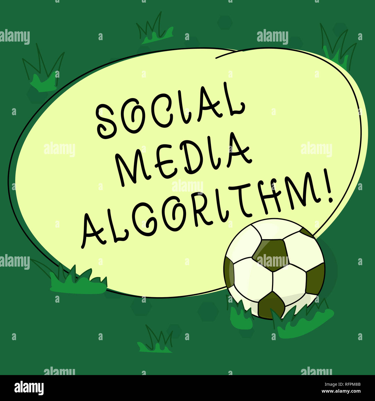 Text Sign Showing Social Media Algorithm Conceptual Photo Sorting All Post And Show The Most