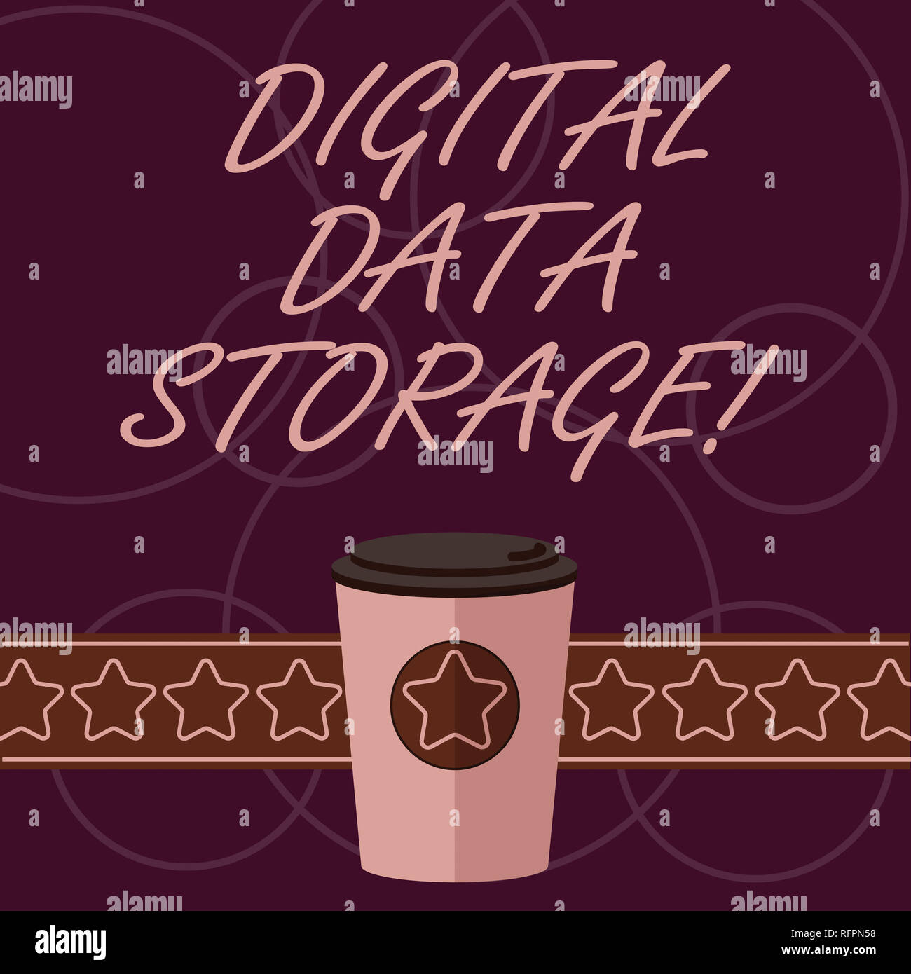 Word writing text Digital Data Storage. Business concept for format for ...