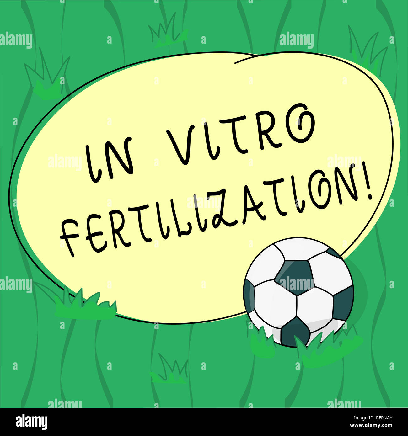 Word writing text In Vitro Fertilization. Business concept for Complex ...