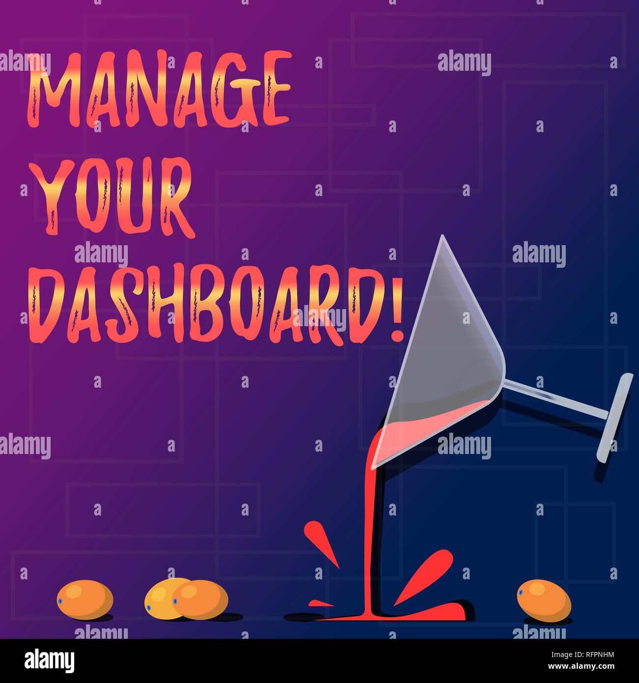 Handwriting Text Manage Your Dashboard Concept Meaning Controlling The Interface To Monitor