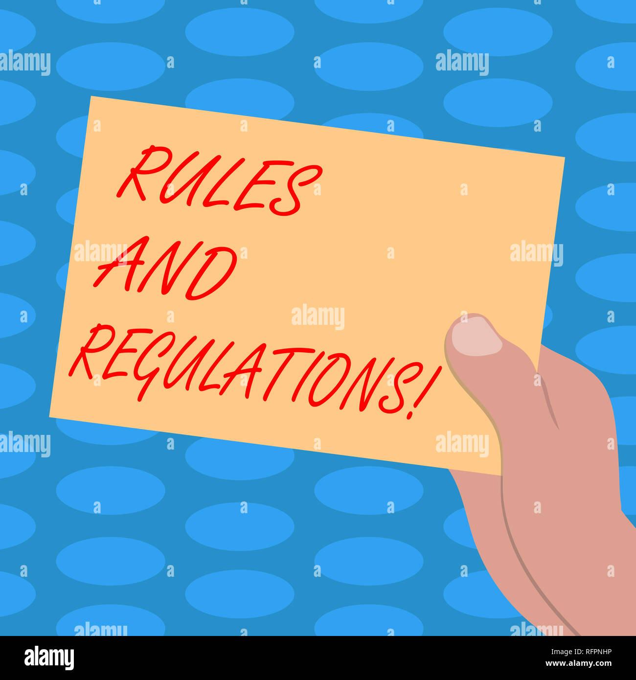 Word writing text Rules And Regulations. Business concept for ...