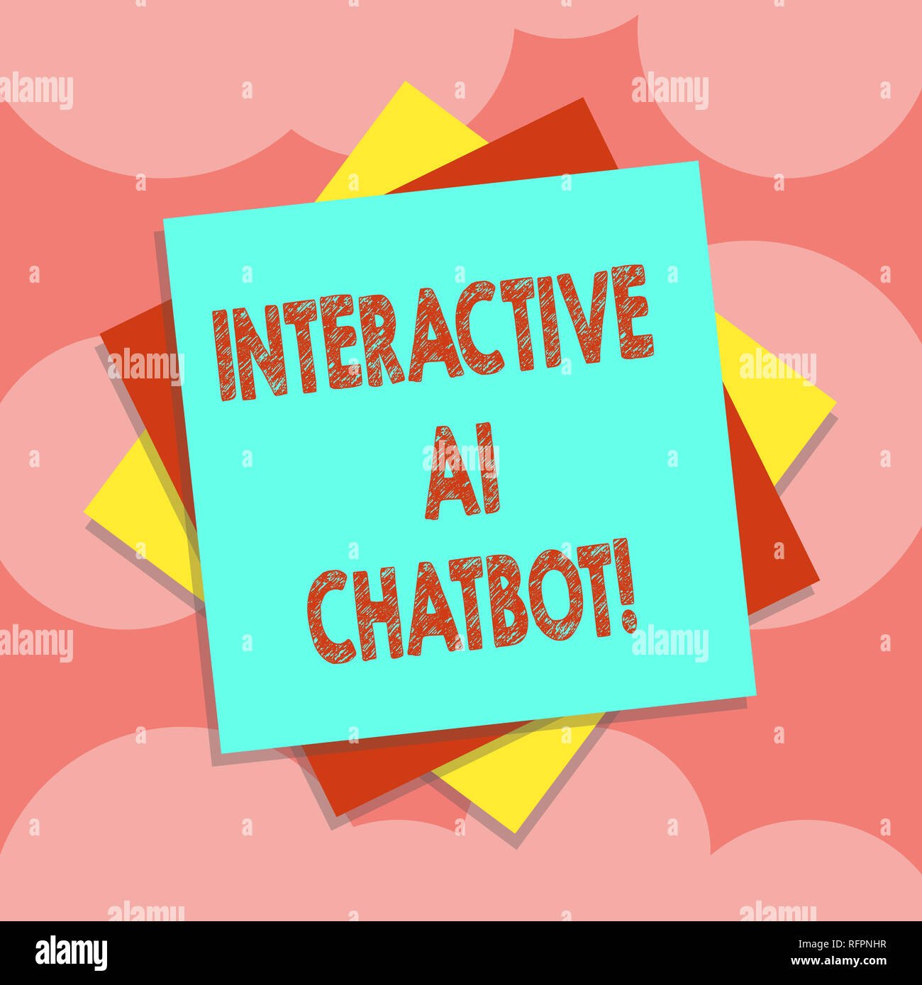 Writing Note Showing Interactive Ai Chatbot Business Photo Showcasing Computer Program That