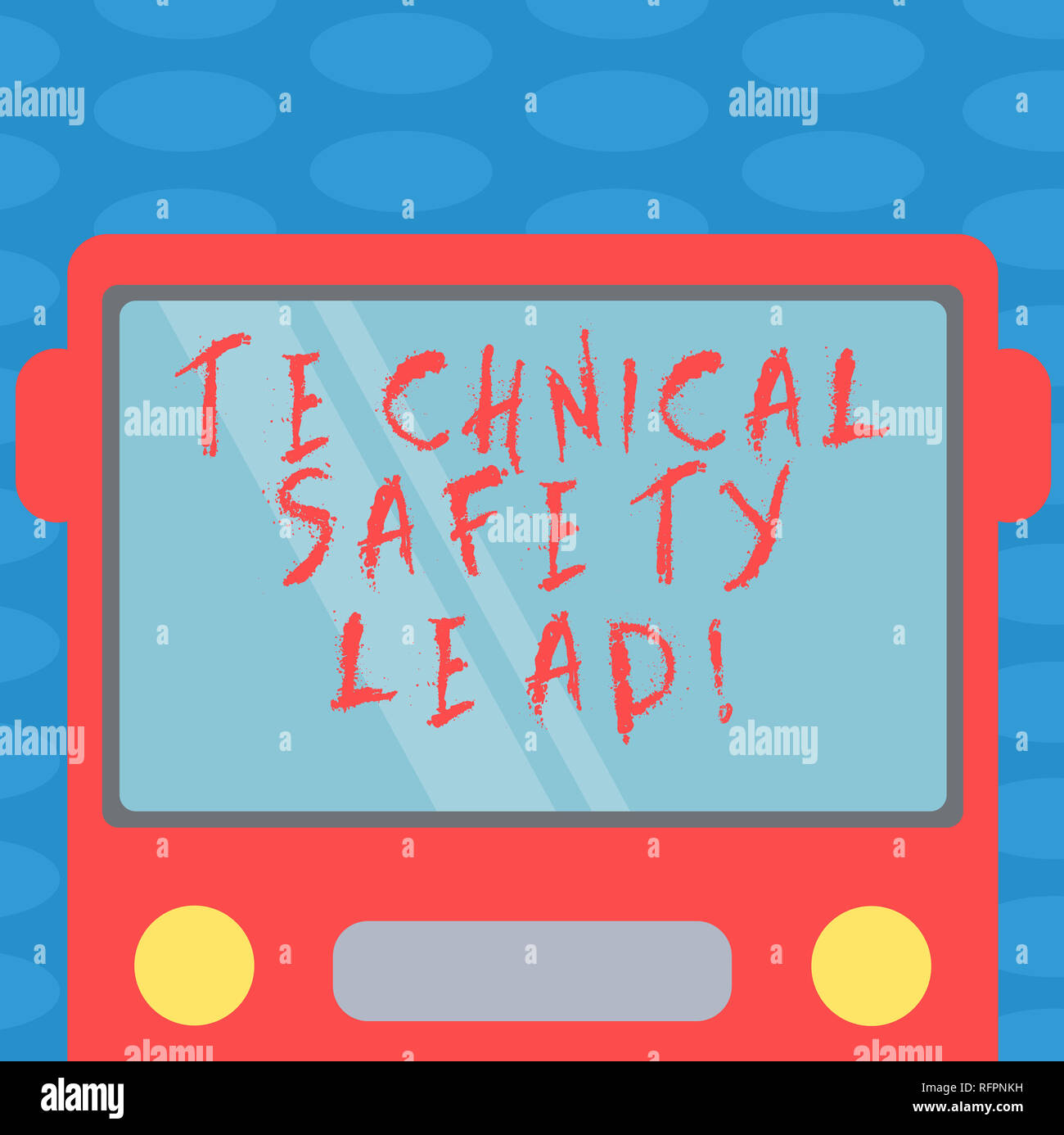 Word writing text Technical Safety Lead. Business concept for Maintain ...