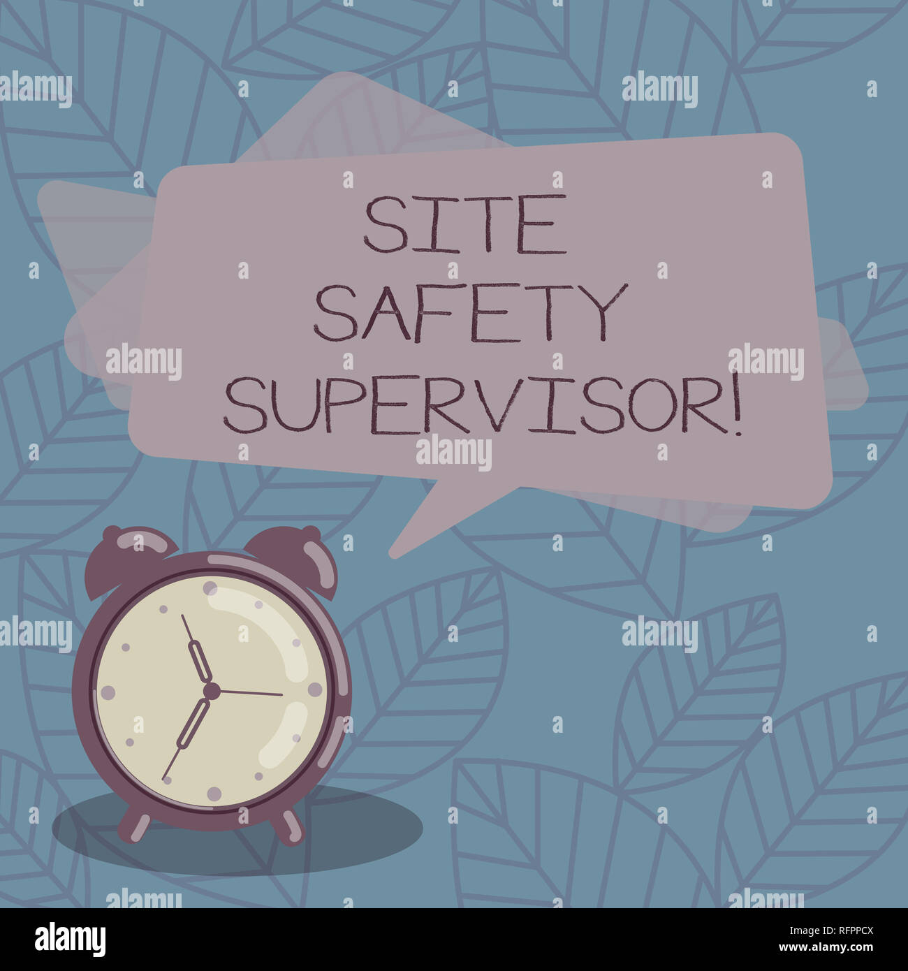 Writing note showing Site Safety Supervisor. Business photo showcasing ...