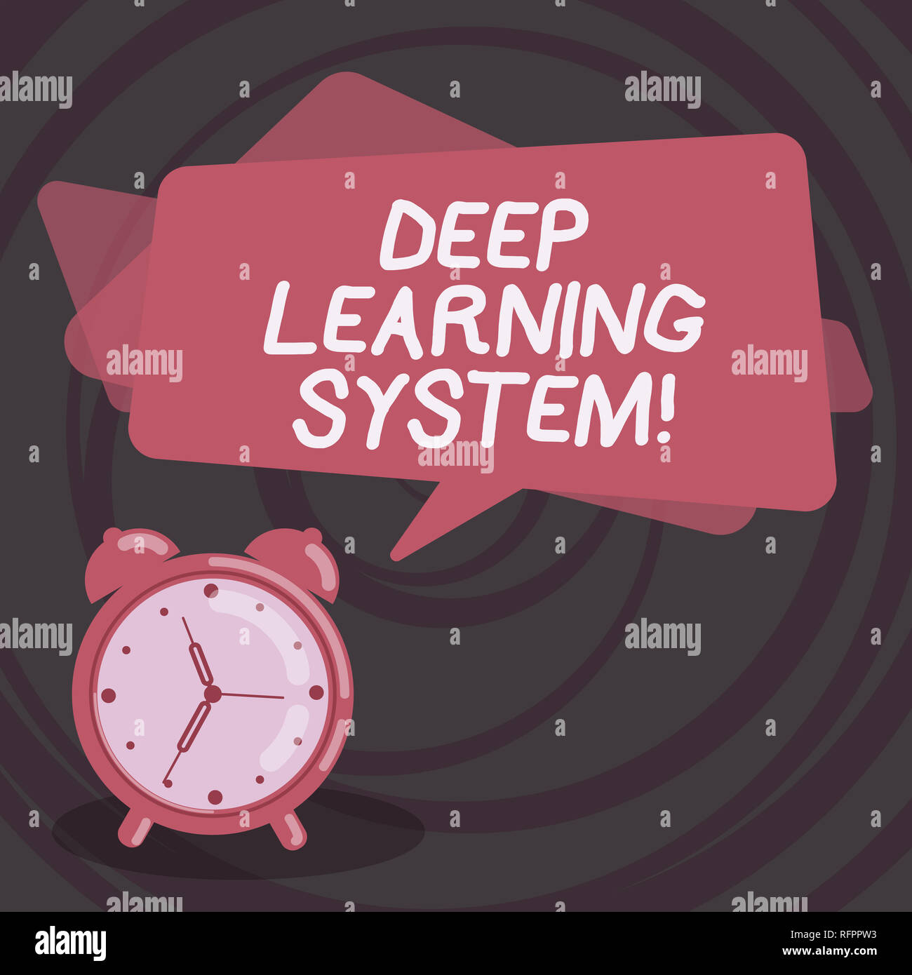Word writing text Deep Learning System. Business concept for collection ...