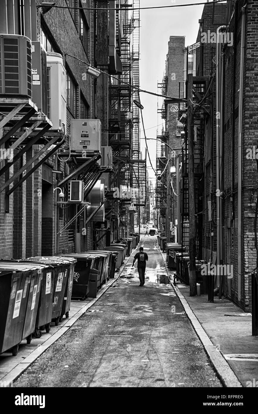 Boston usa city Black and White Stock Photos & Images - Alamy