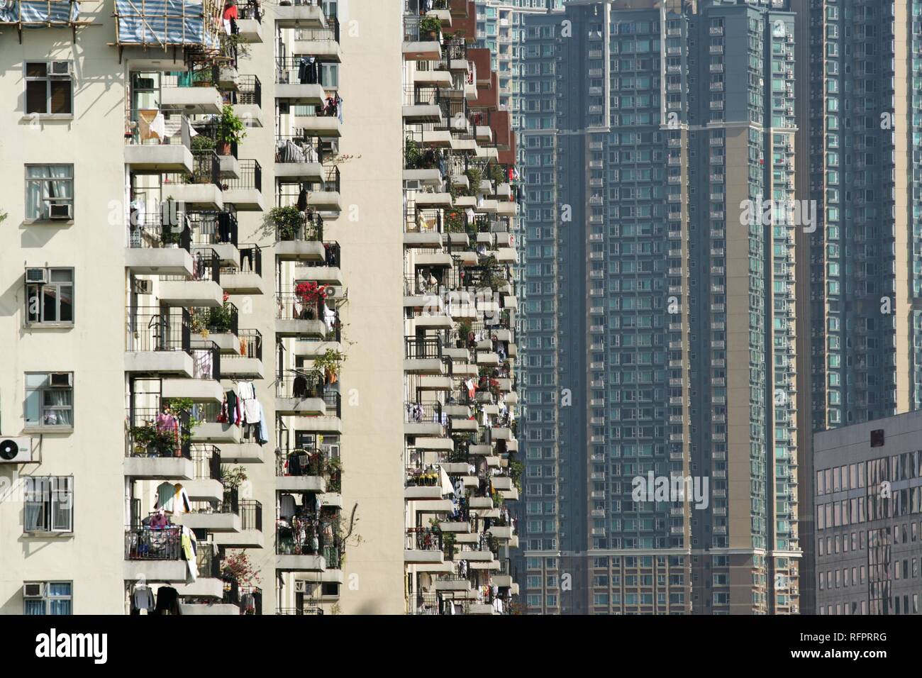 China high rise apartment buildings High Resolution Stock Photography ...