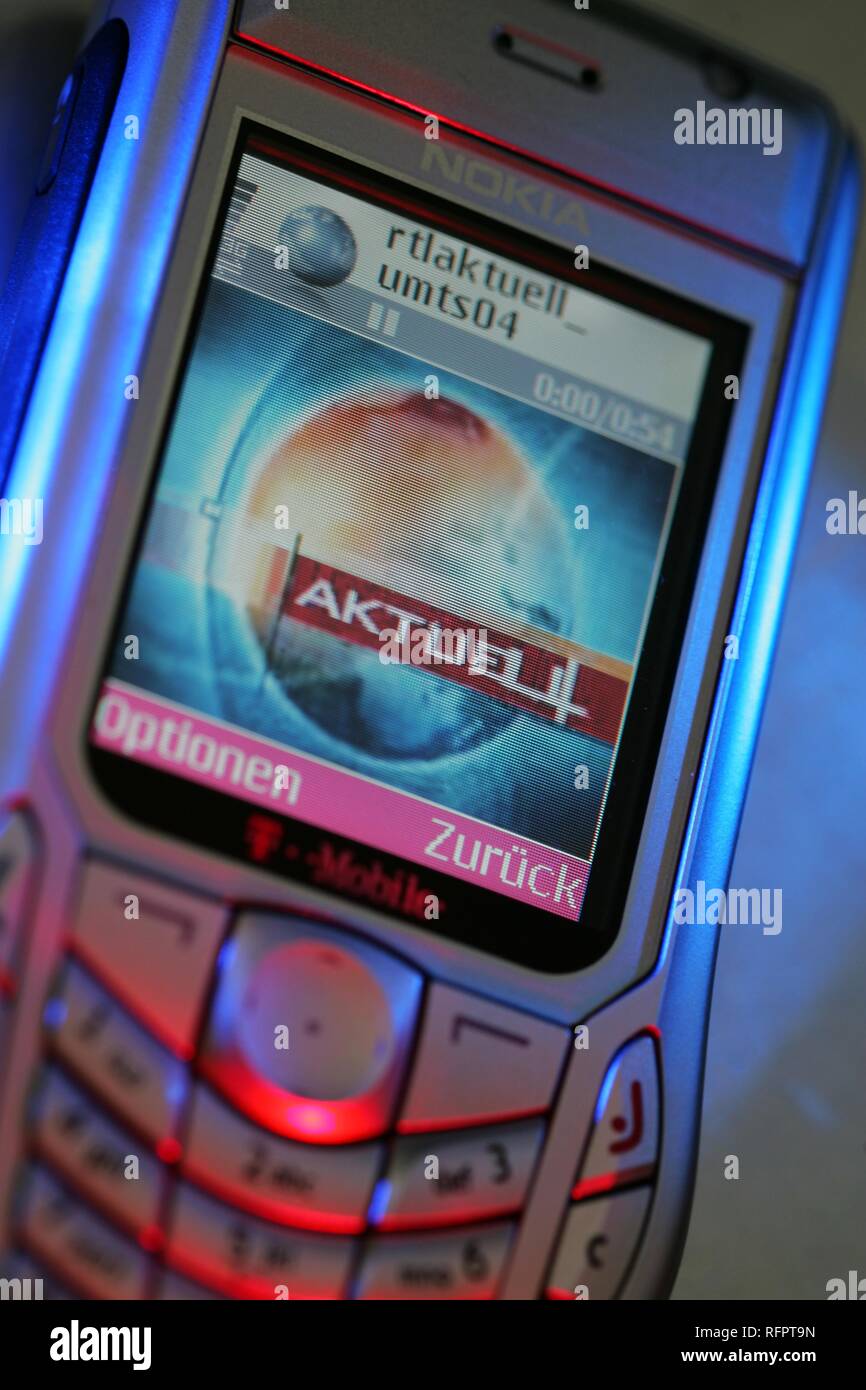 DEU, Federal Republic of Germany : Mobil phone with UMTS technology ...