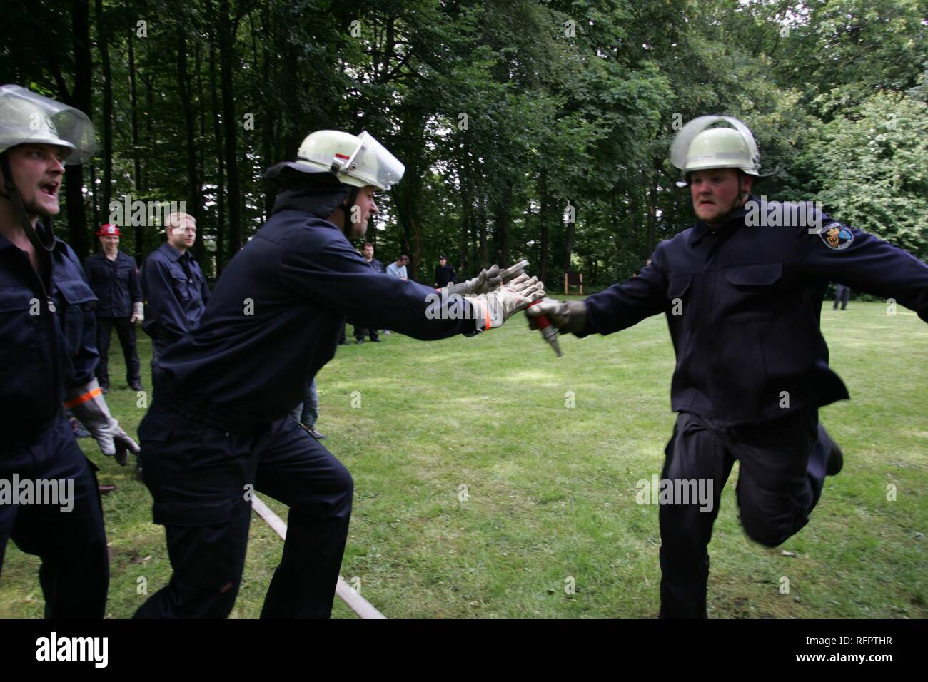 Fire brigade competition hi-res stock photography and images - Alamy