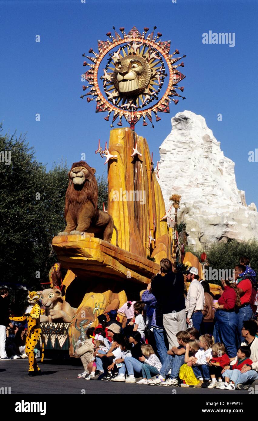 USA, United States of America, California: Los Angeles, Disneyland ...