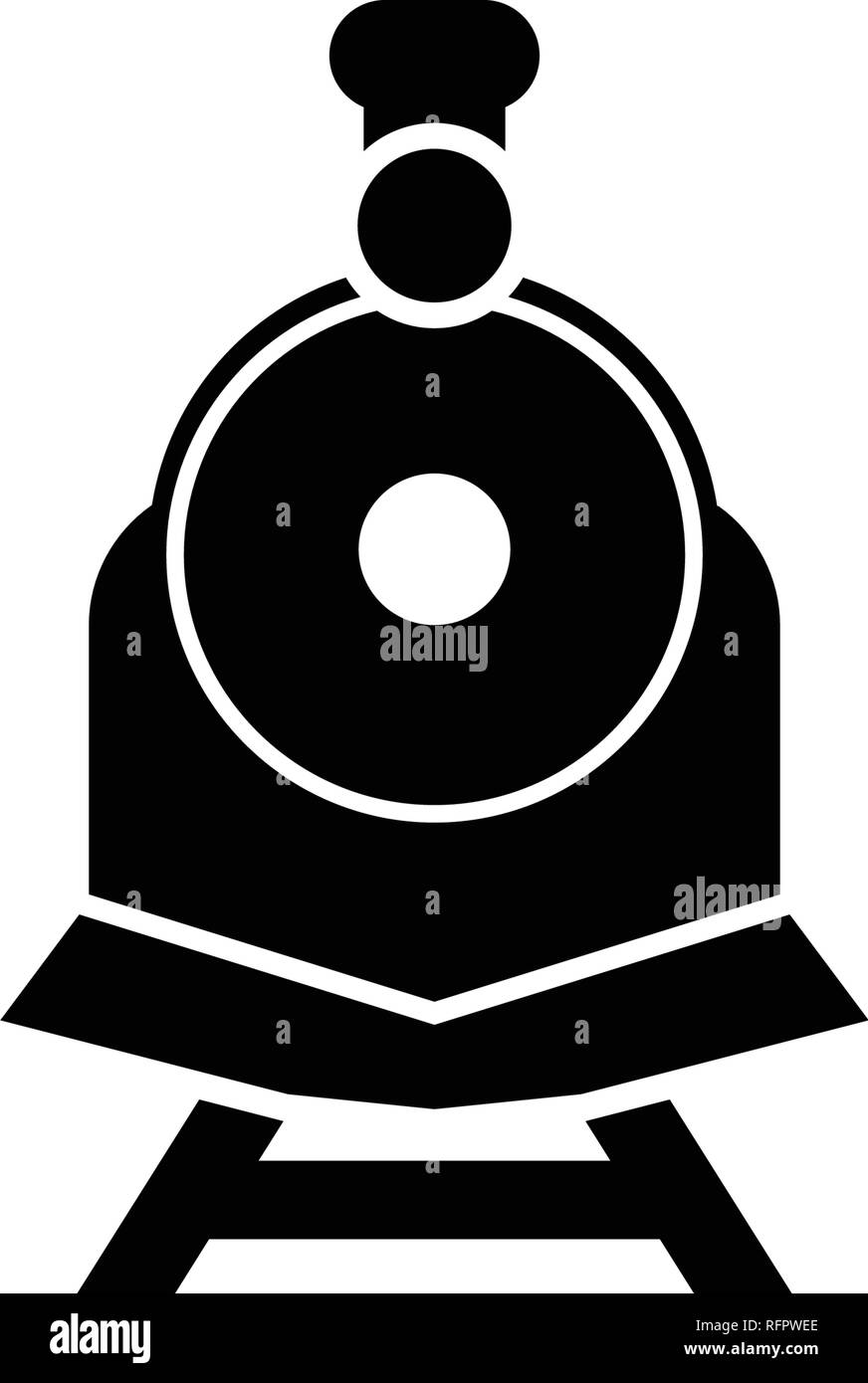 Train icon hi-res stock photography and images - Alamy