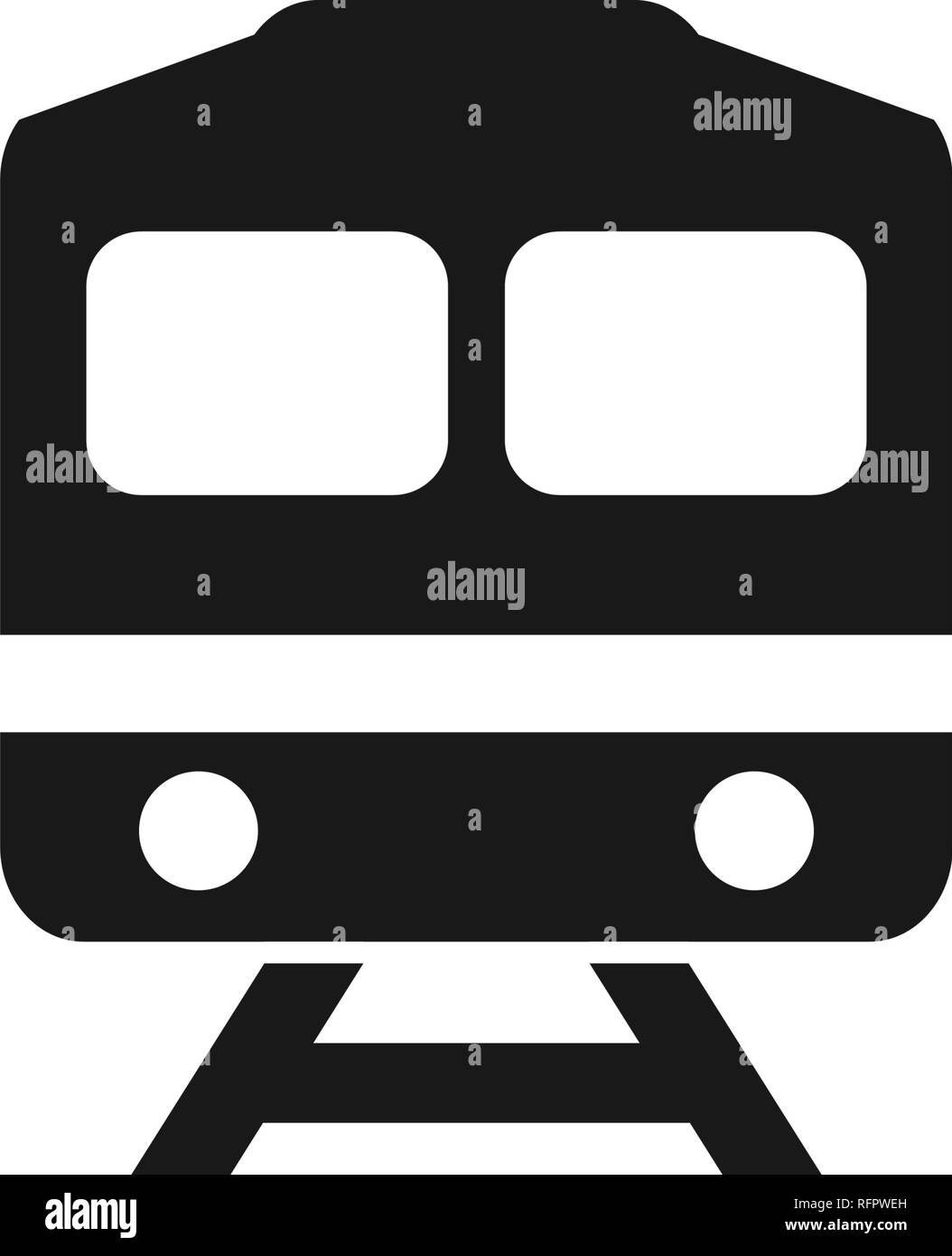 Train company logo Black and White Stock Photos & Images - Alamy