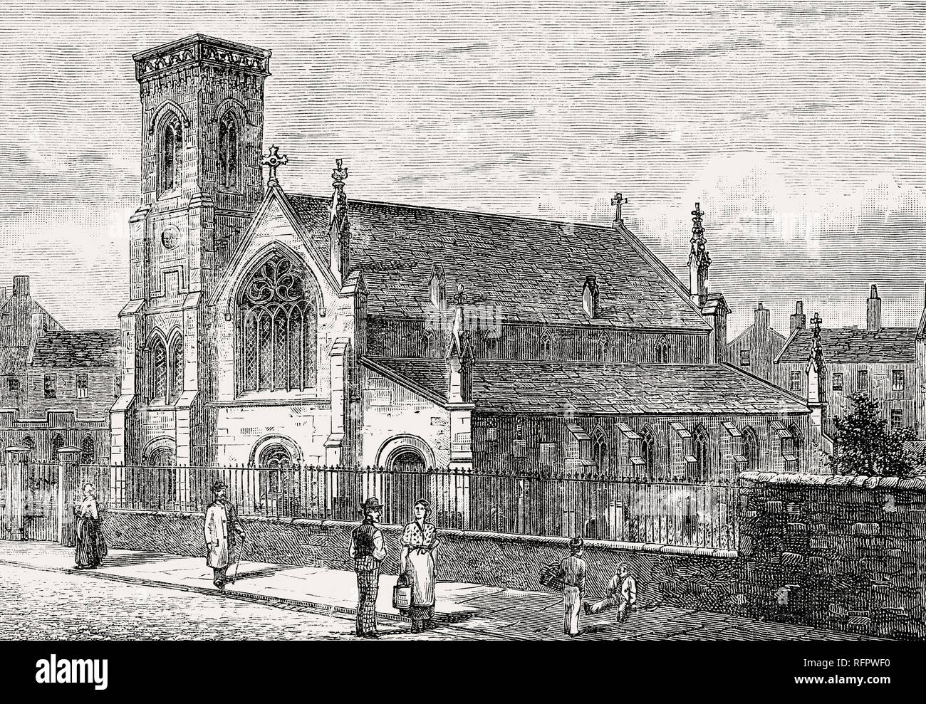 Church congregation 19th century hi-res stock photography and images ...