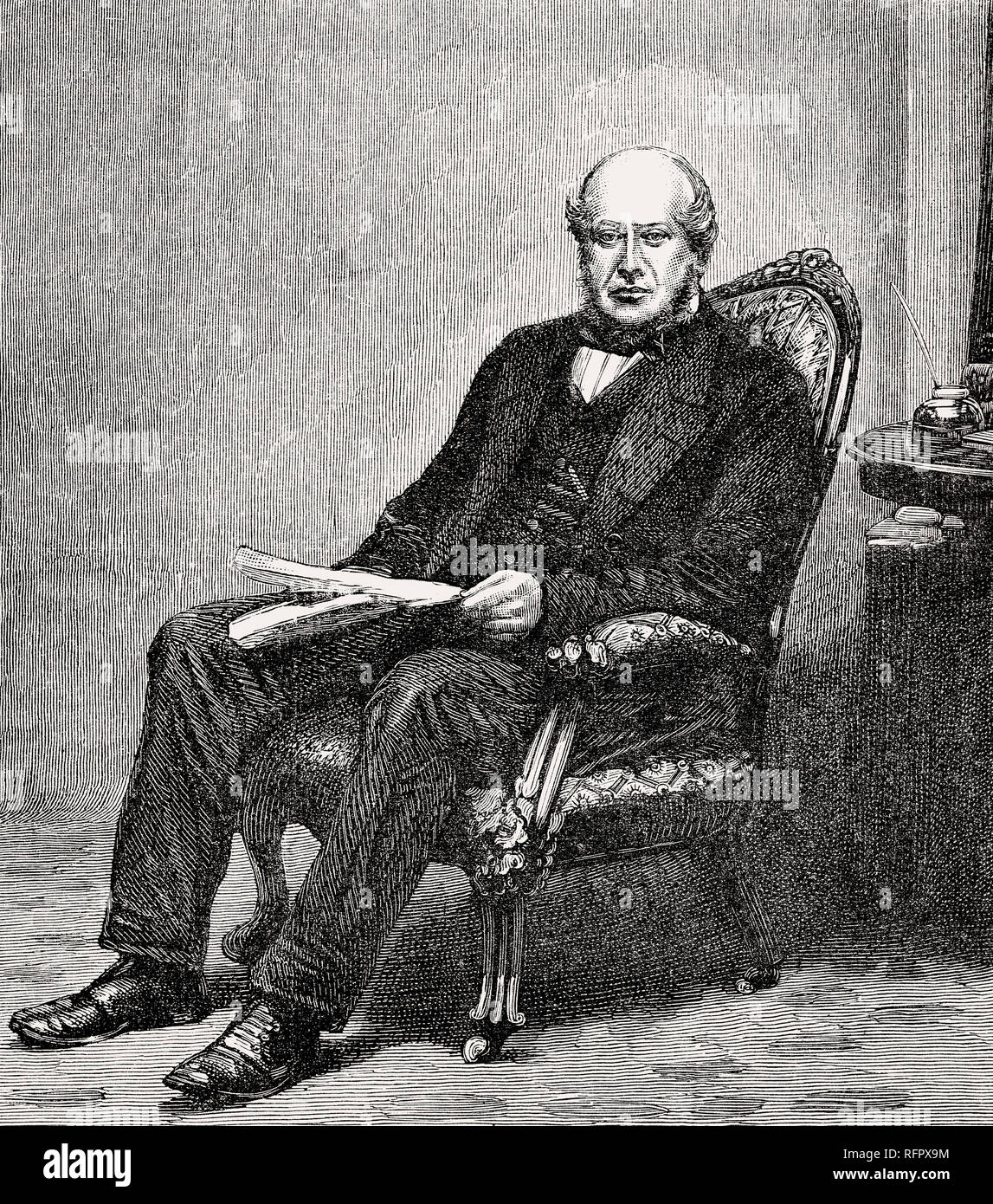 Sir John Gladstone of Fasque, 1st Baronet, 1764 – 1851, a Scottish ...