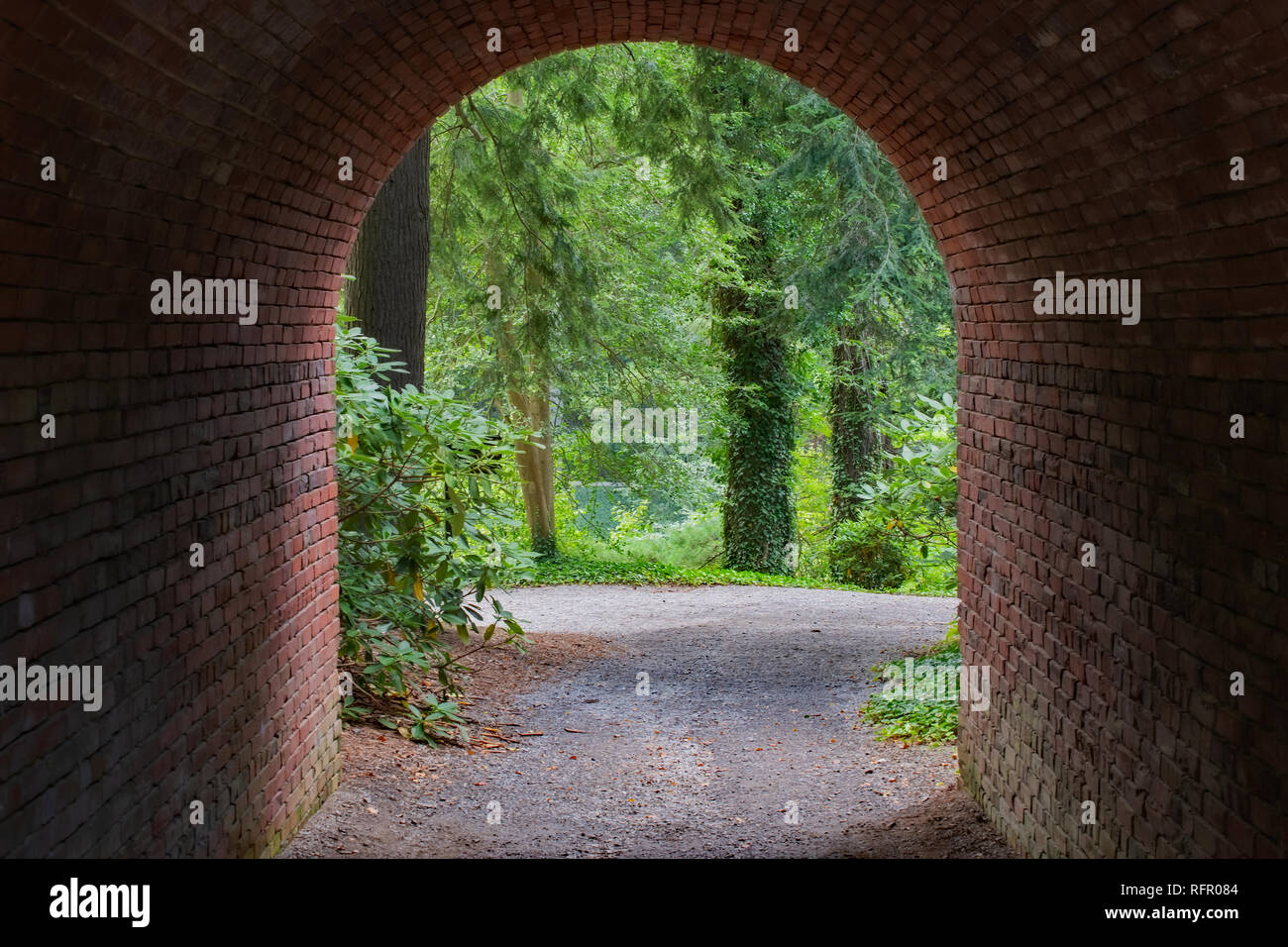 Garden tunnel hi-res stock photography and images - Alamy