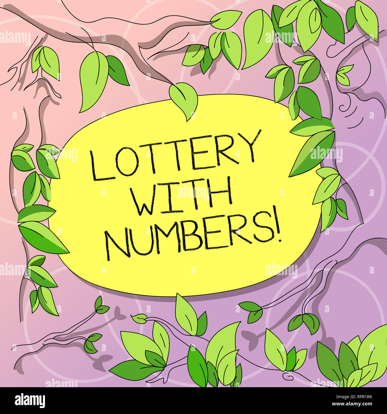 Word writing text Lottery With Numbers. Business concept for game of ...