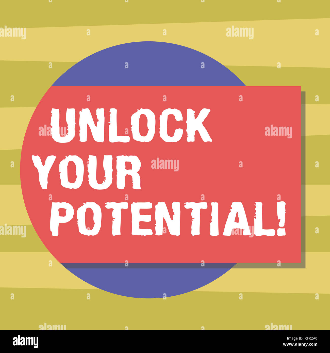 Text sign showing Unlock Your Potential. Conceptual photo Unleash the ...