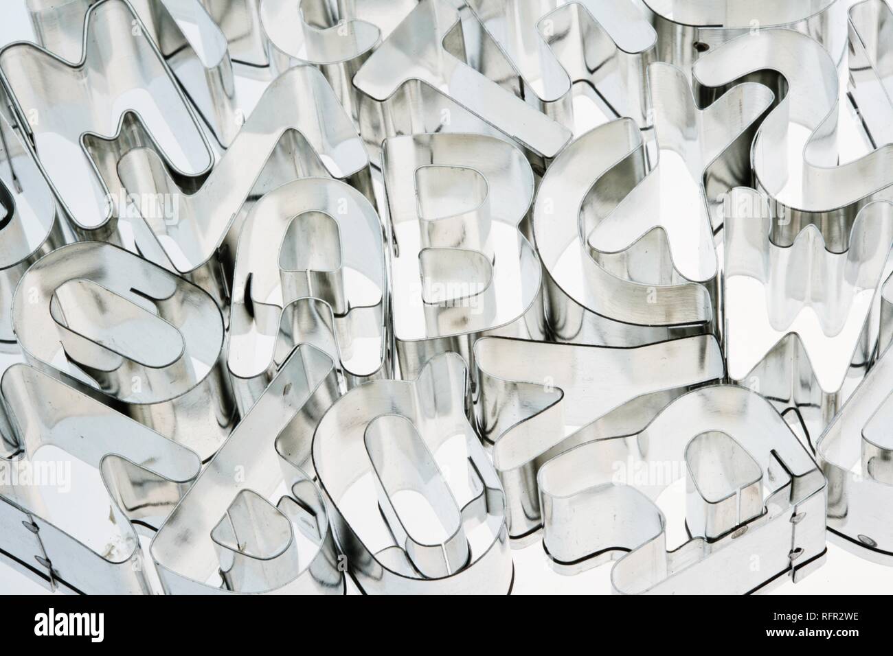 Tin letter hi-res stock photography and images - Alamy