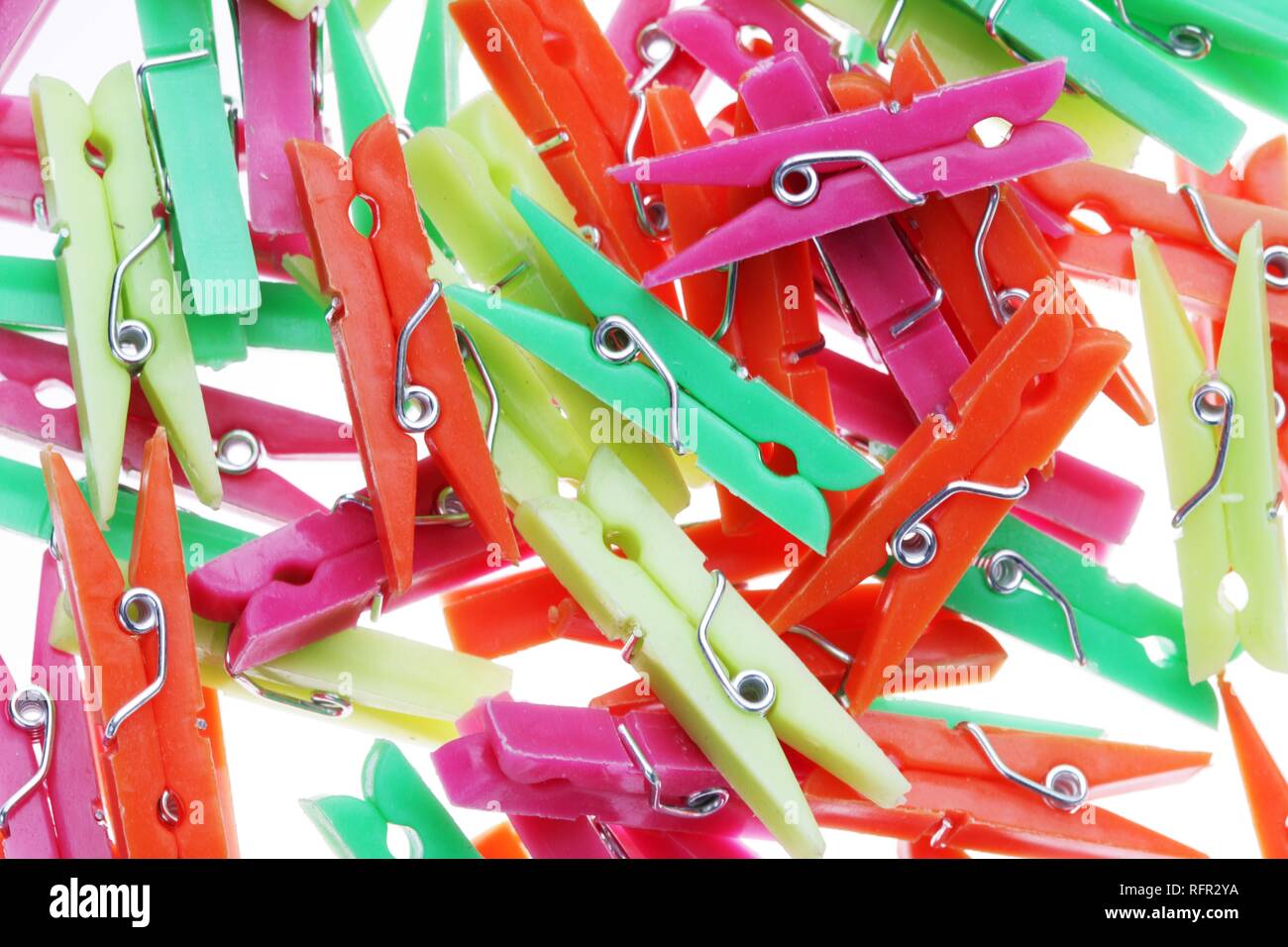 Various clothespins hi-res stock photography and images - Alamy