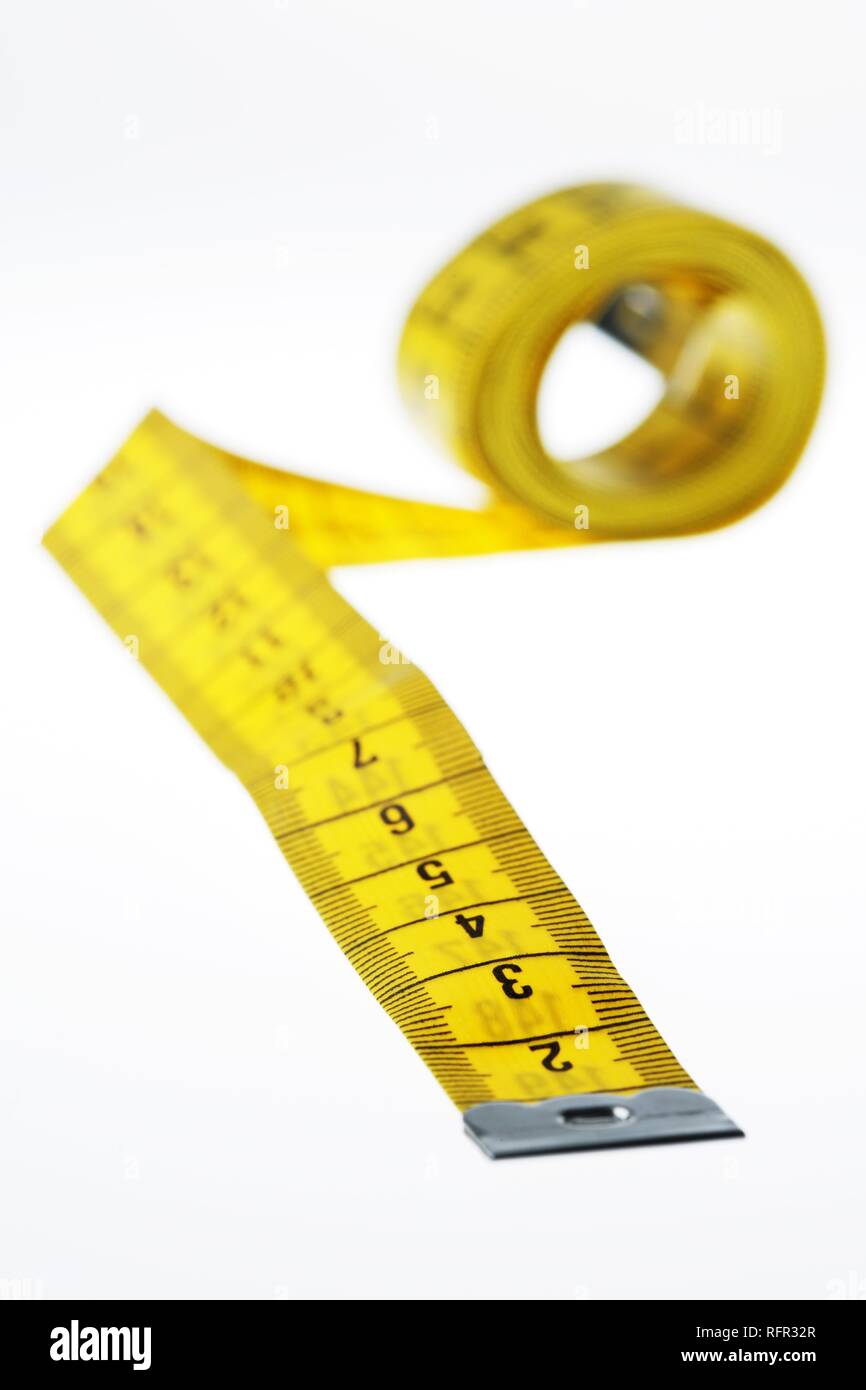 Measuring tape made of plastic Stock Photo - Alamy