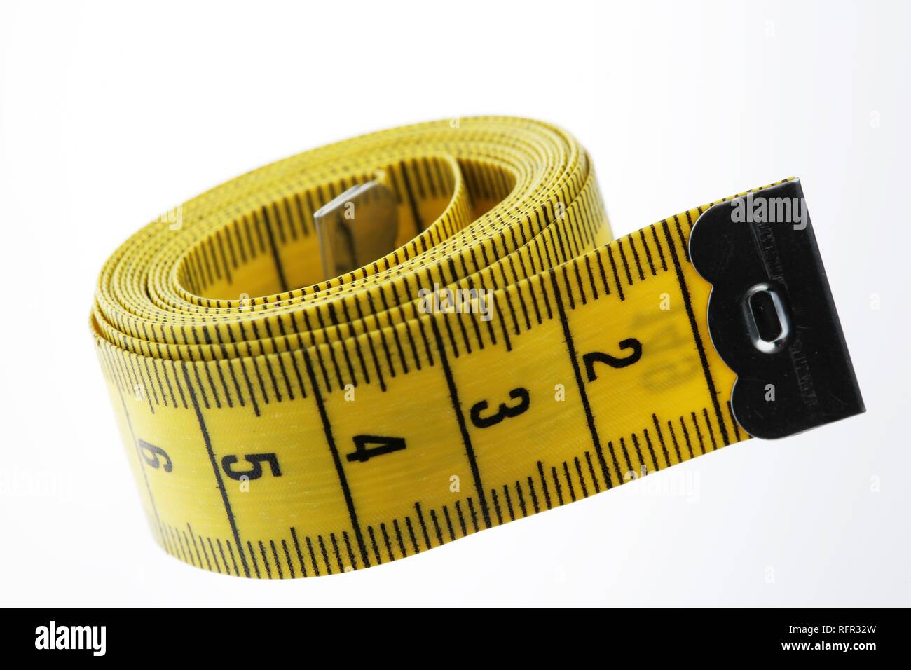 Measuring tape made of plastic Stock Photo - Alamy