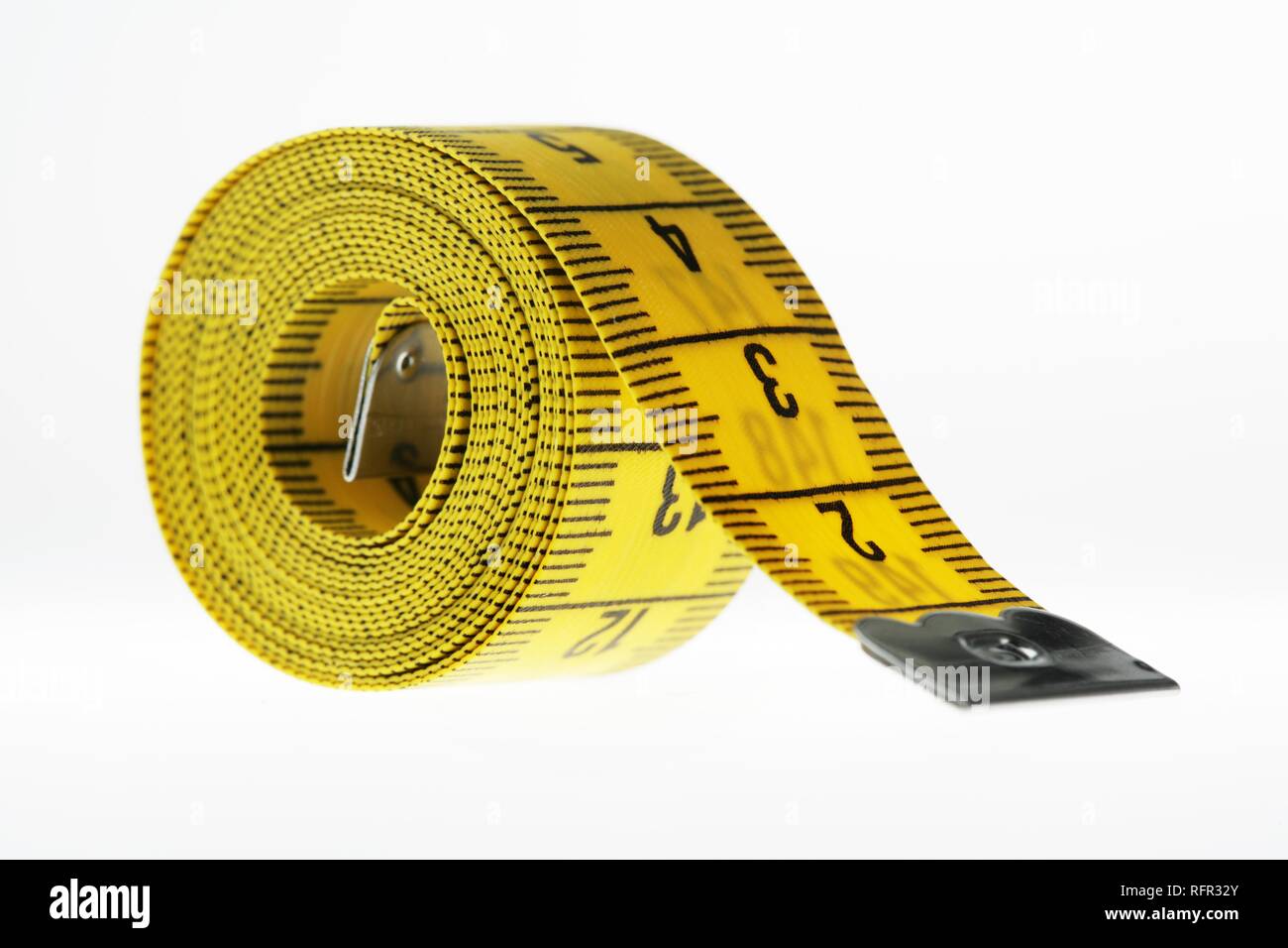 Measuring tape made of plastic Stock Photo - Alamy