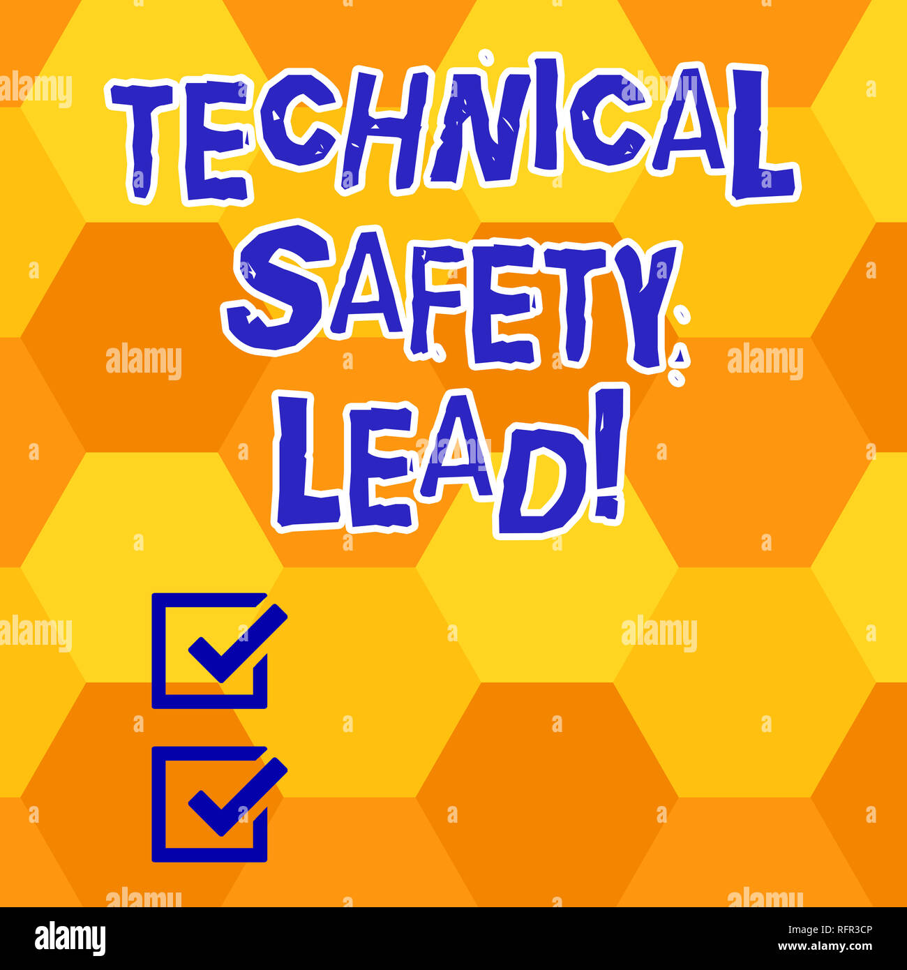 Writing note showing Technical Safety Lead. Business photo showcasing ...