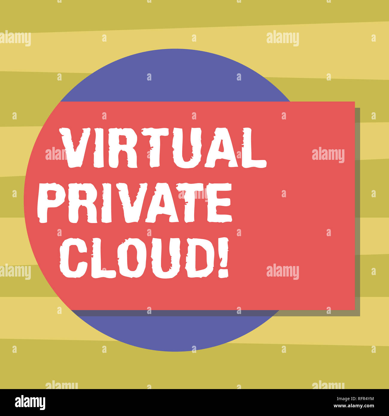 Text sign showing Virtual Private Cloud. Conceptual photo configurable pool of shared computing ...