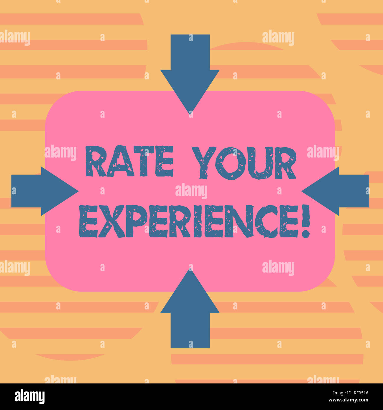 Word writing text Rate Your Experience. Business concept for Evaluate ...