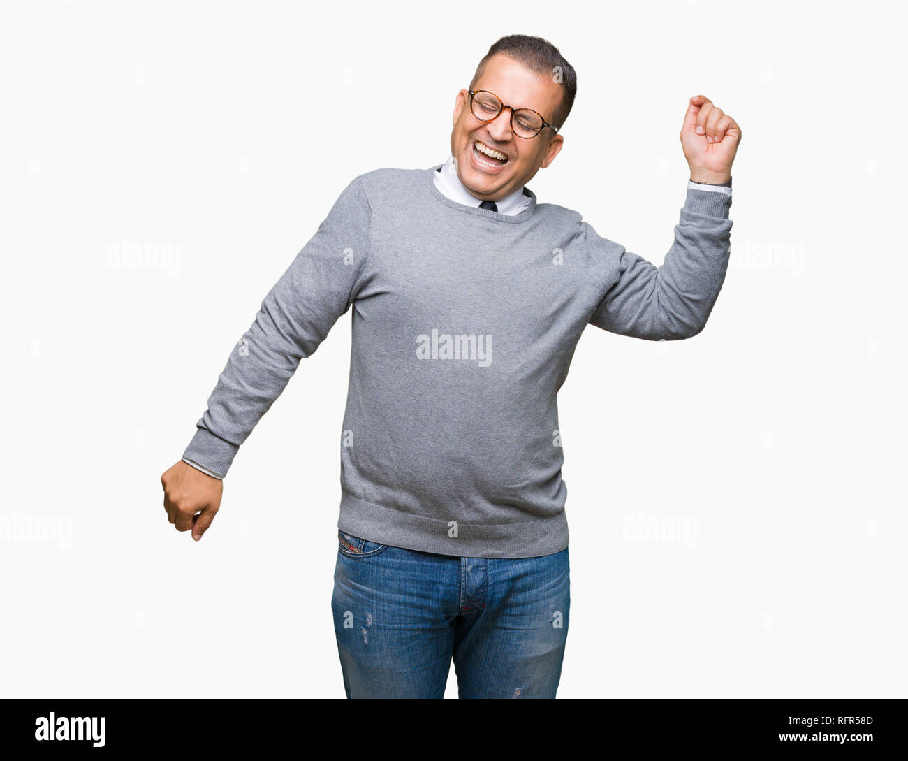 Portrait full body mature indian hi-res stock photography and images ...