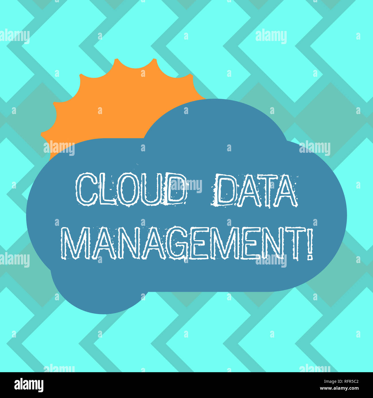 Text sign showing Cloud Data Management. Conceptual photo A technique ... Text sign showing Cloud Data Management. Conceptual photo A technique ...