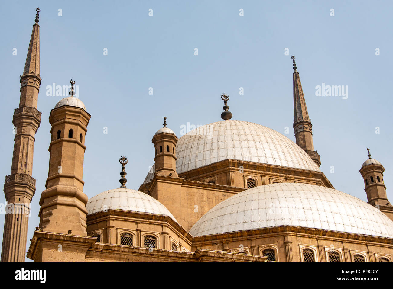 The great Muhammad Ali Alabaster Mosque Citadel of Cairo, Egypt Stock ...
