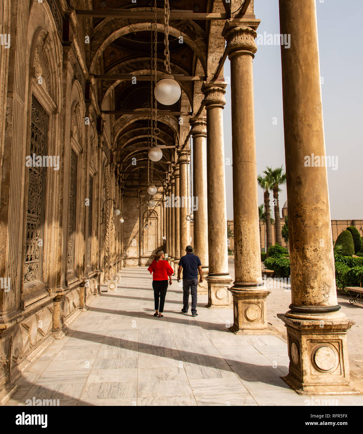 The great Muhammad Ali Alabaster Mosque Citadel of Cairo, Egypt Stock ...