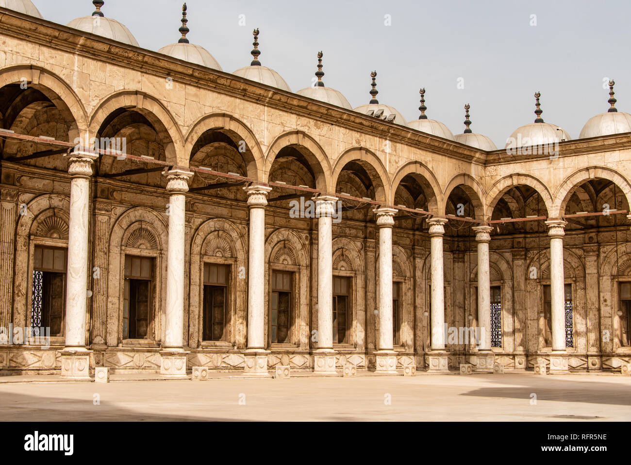The great Muhammad Ali Alabaster Mosque Citadel of Cairo, Egypt Stock ...