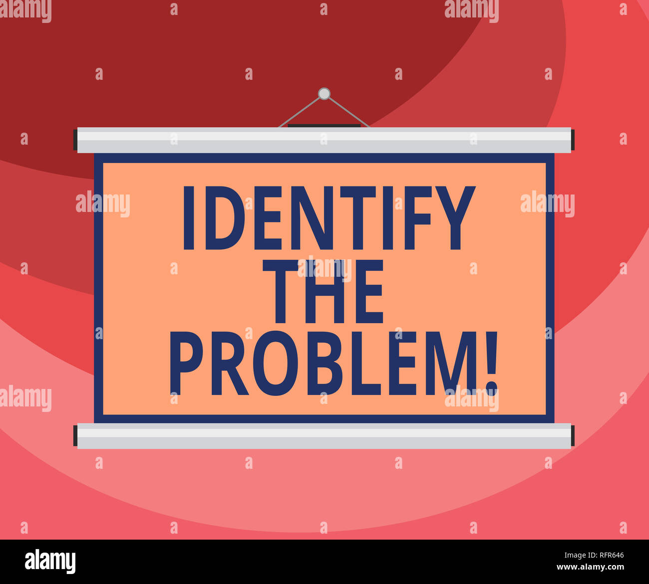 Text sign showing Identify The Problem. Conceptual photo diagnosing the ...