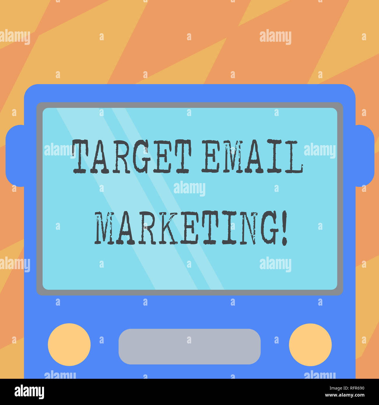 Text sign showing Target Email Marketing. Conceptual photo ...