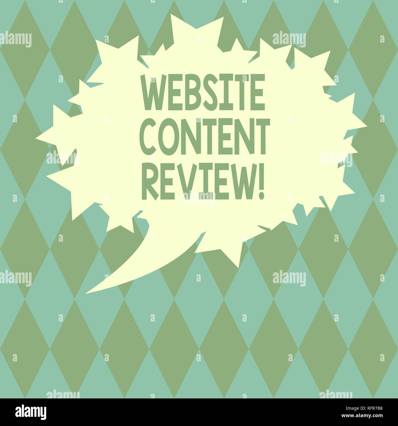 Handwriting text writing Website Content Review. Concept meaning ...