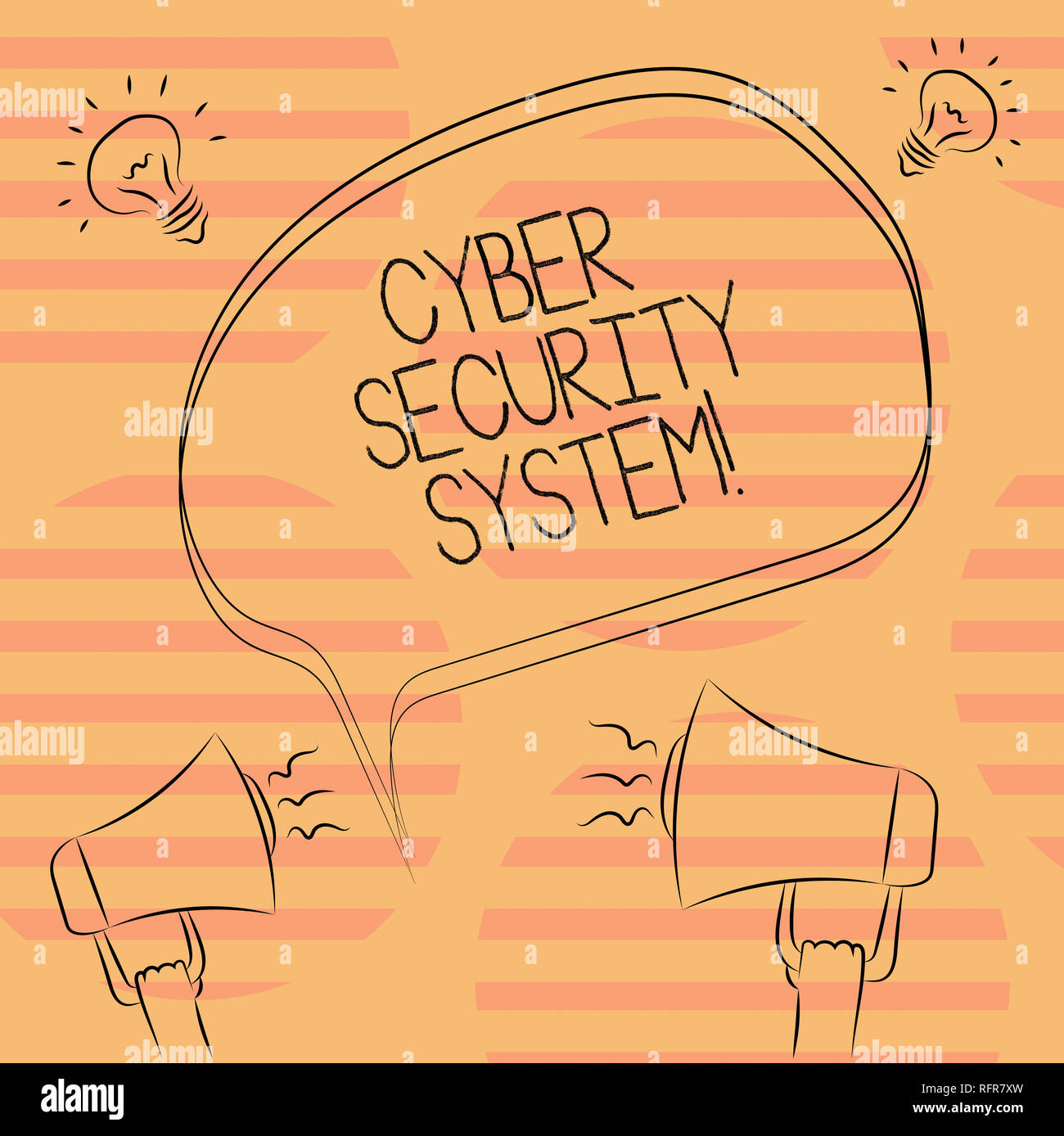 Word writing text Cyber Security System. Business concept for ...