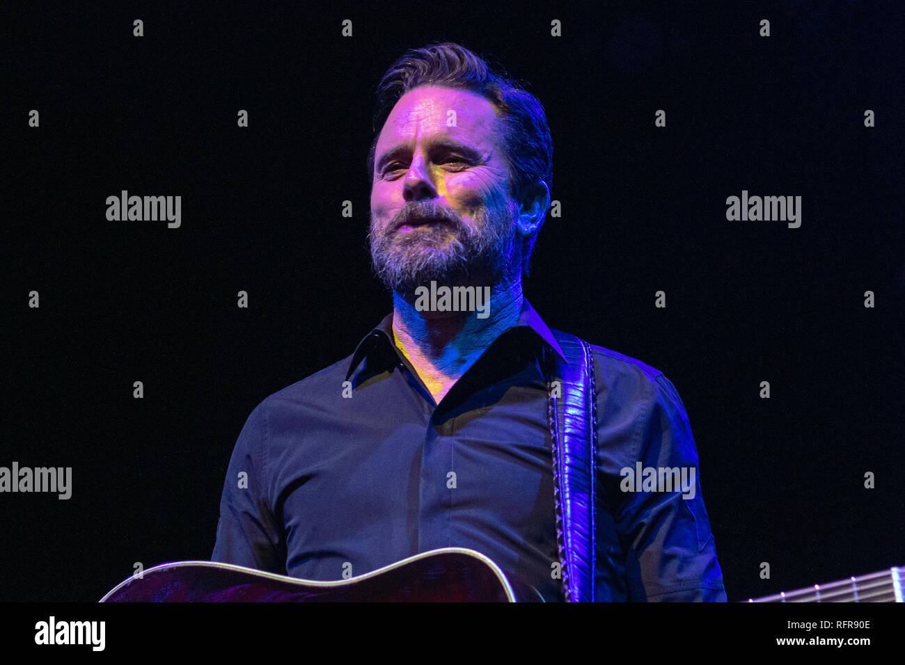 American country music singer, Charles Esten, performing at The Old ...