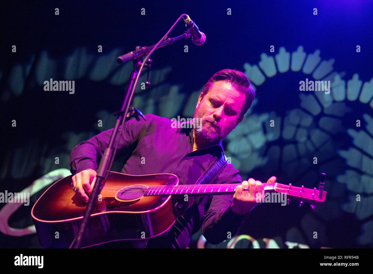 American country music singer, Charles Esten, performing at The Old ...