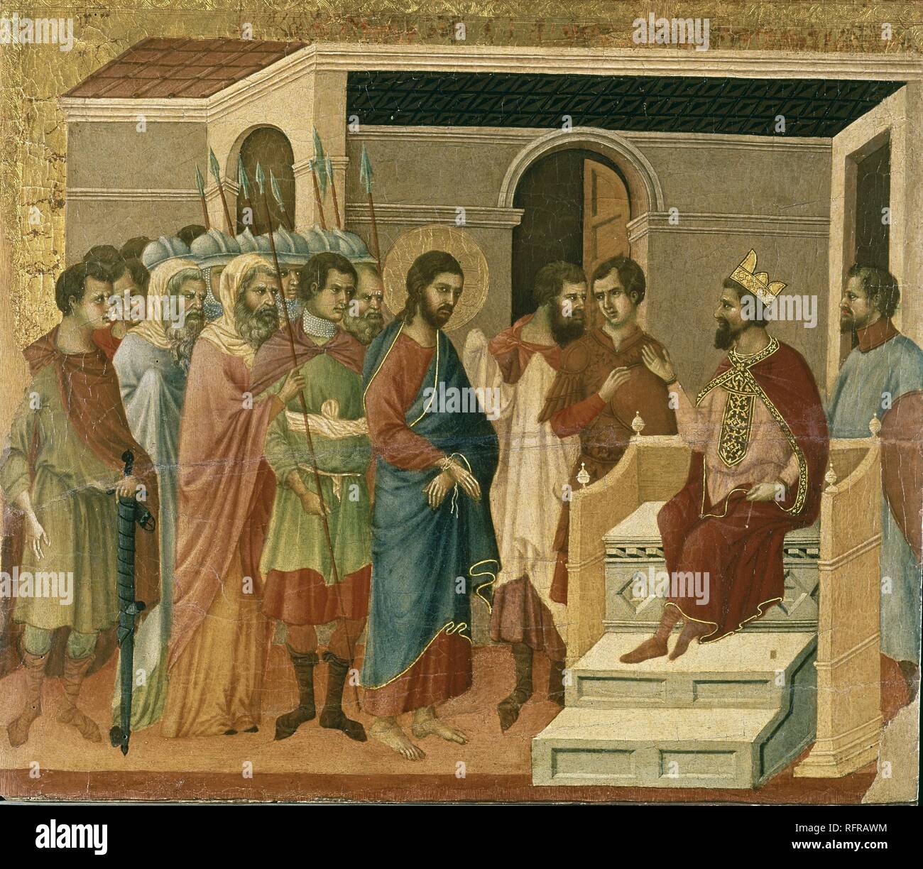 Jesus before herod hi-res stock photography and images - Alamy