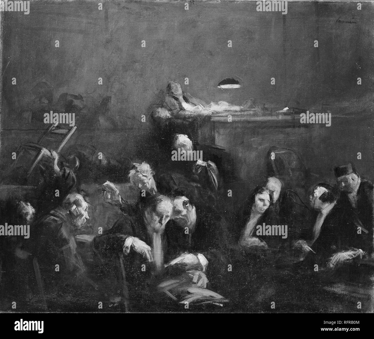 Recess of the Court. Artist: Jean-Louis Forain (French, Reims 1852-1931 ...