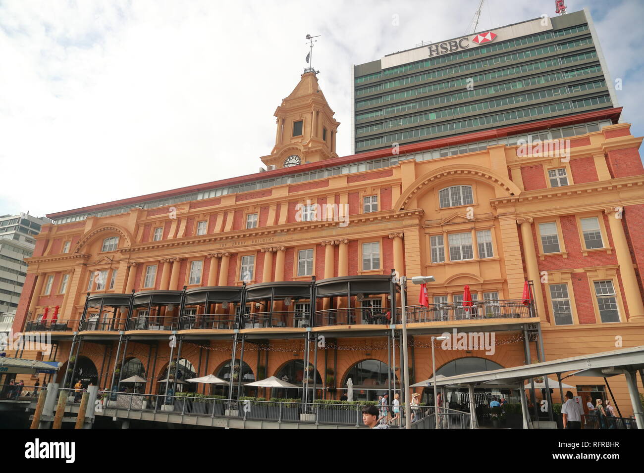 Downtown Ferry Terminal in Auckland, New Zealand Stock Photo - Alamy
