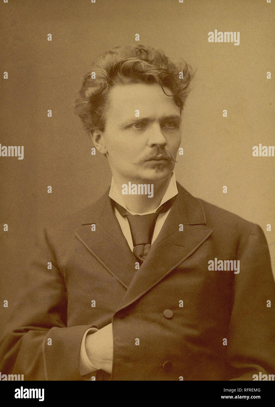 August strindberg portrait hi-res stock photography and images - Alamy