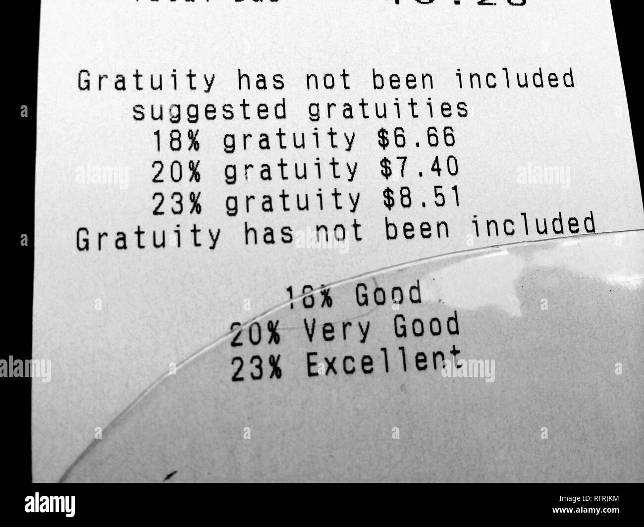 till receipt check Stock Photo - Alamy